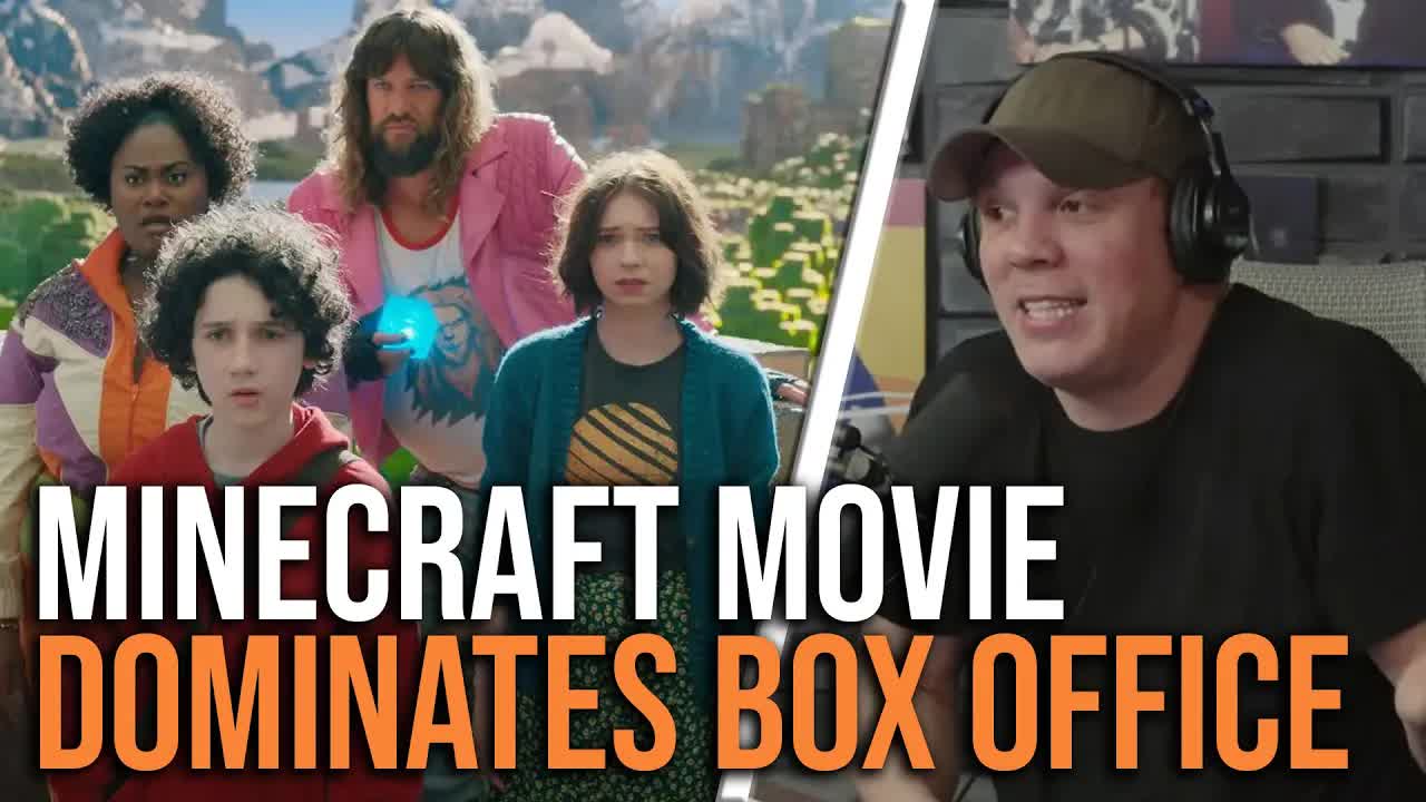 A Minecraft movie dominates the weekend box office