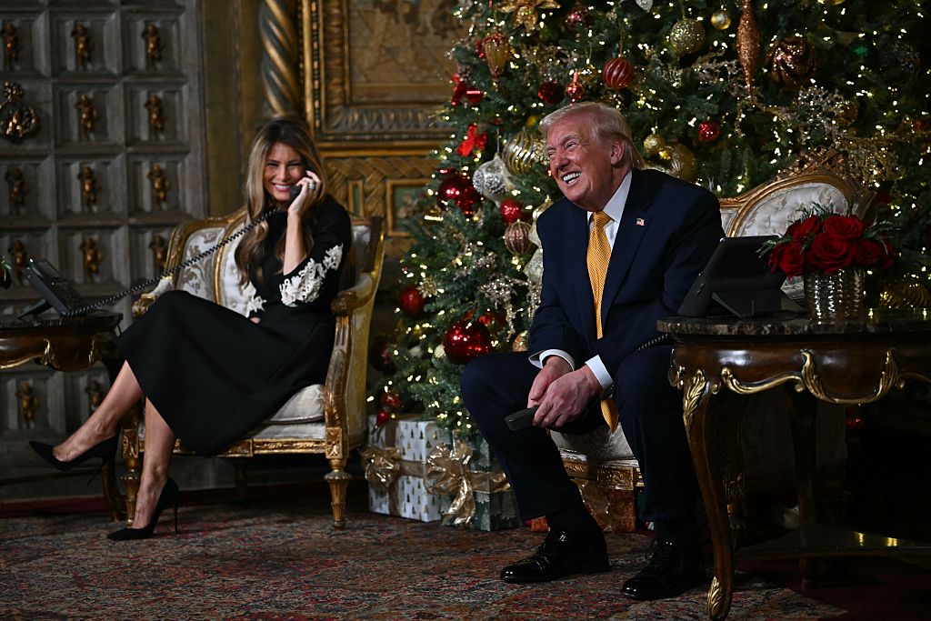 Trump’s Christmas Eve swings from Santa calls to Truth Social tirade