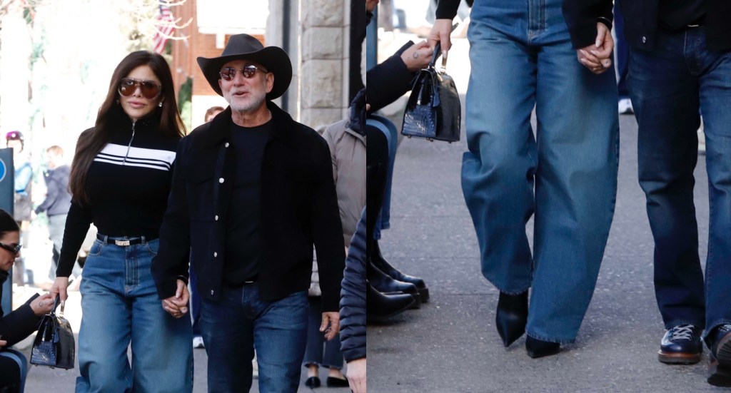 Lauren Sánchez Bezos strolls around Aspen in black pointed-toe boots