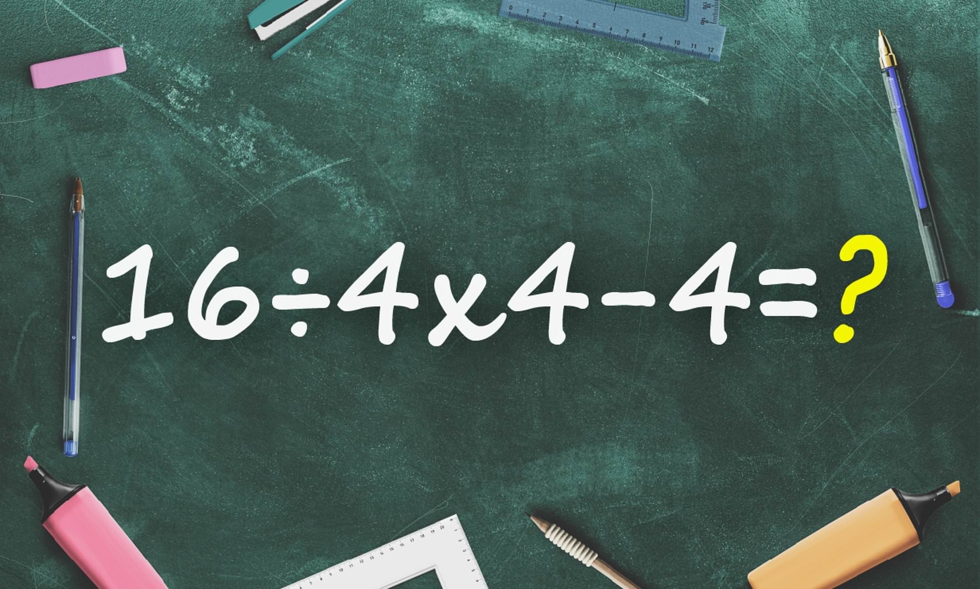 Grade school math problem leaves people dumbfounded: Can you get the ...