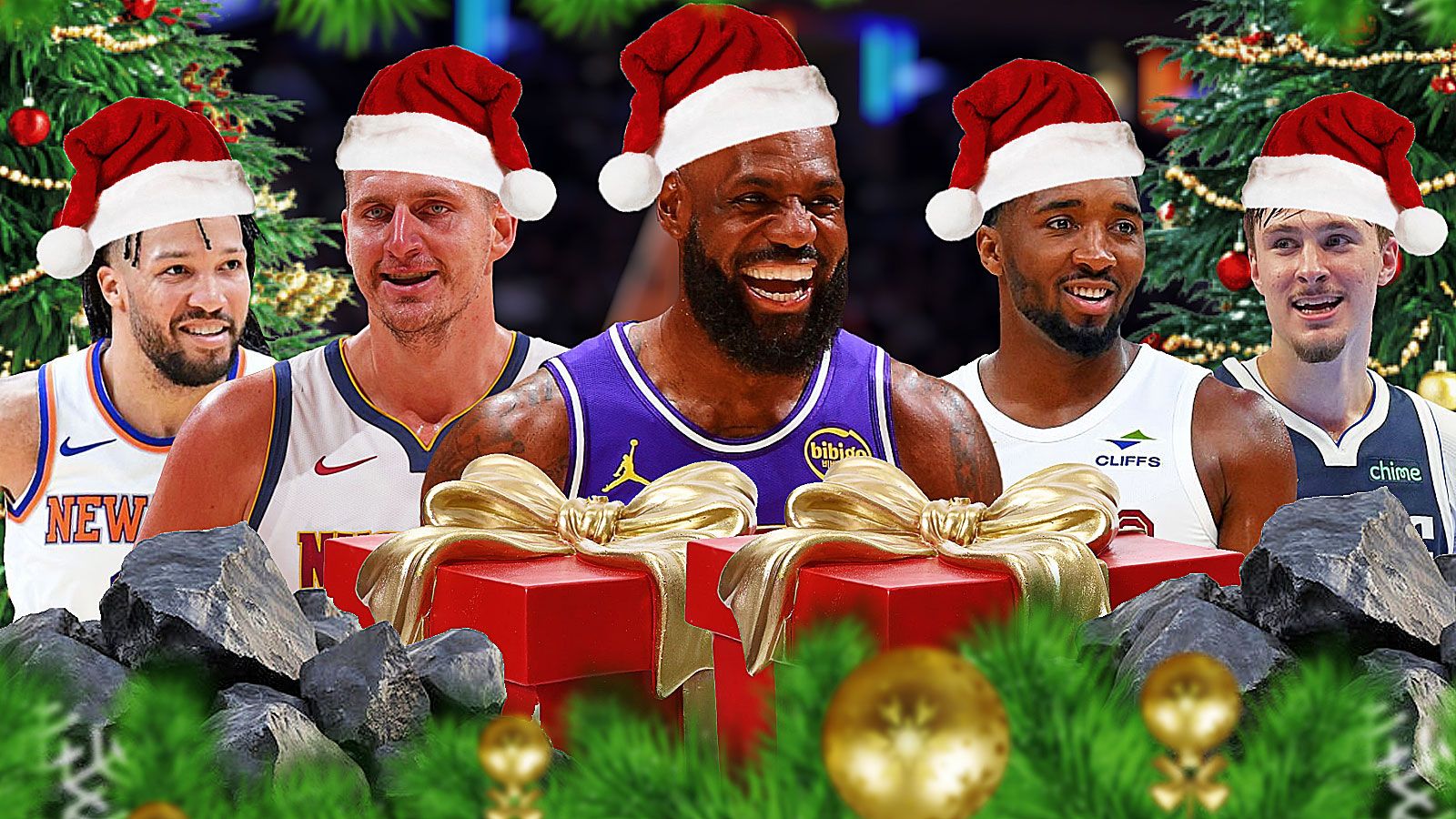 The 10 NBA Christmas teams must turn these lumps of coal into miracle gifts