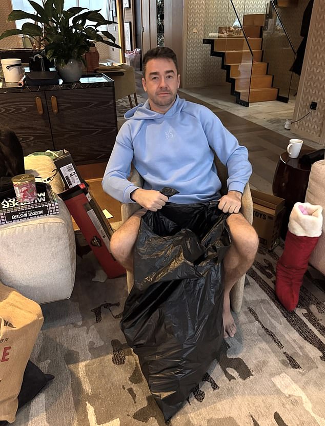 Peter Andre and his children Princess and Junior lead the stars ...