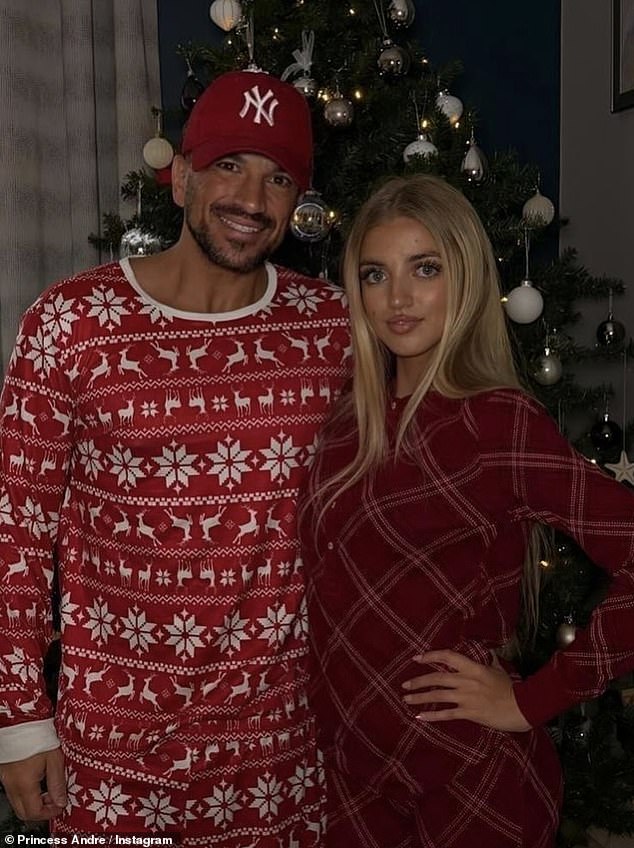 Peter Andre and his children Princess and Junior lead the stars ...