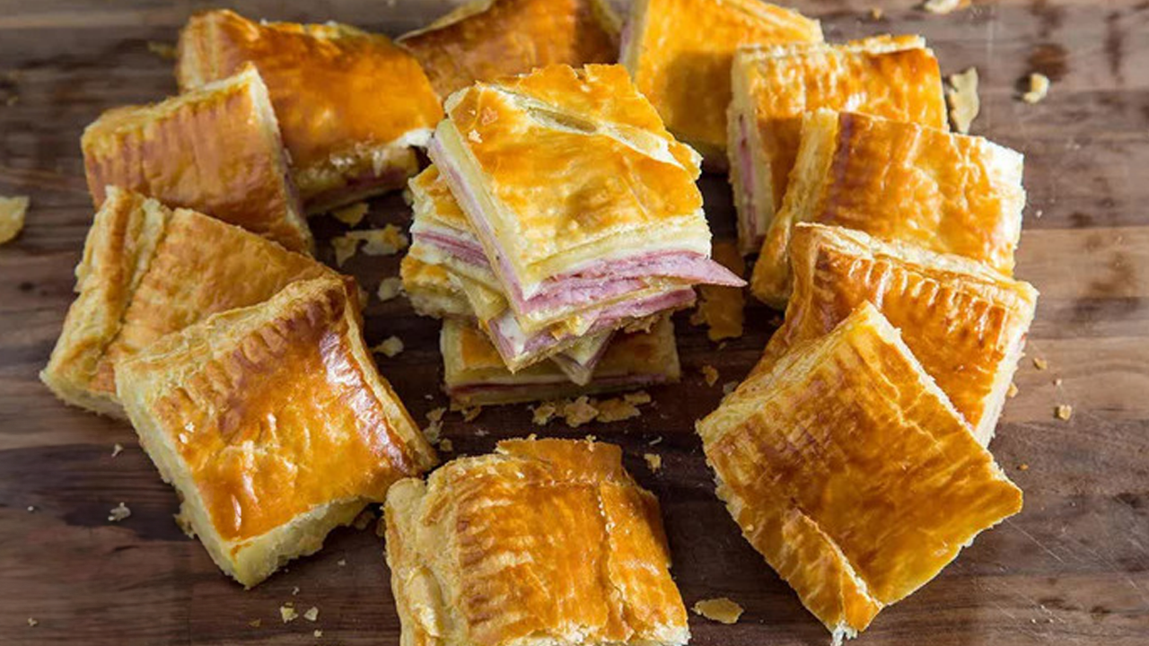 Ham and cheese puff pastry made simple
