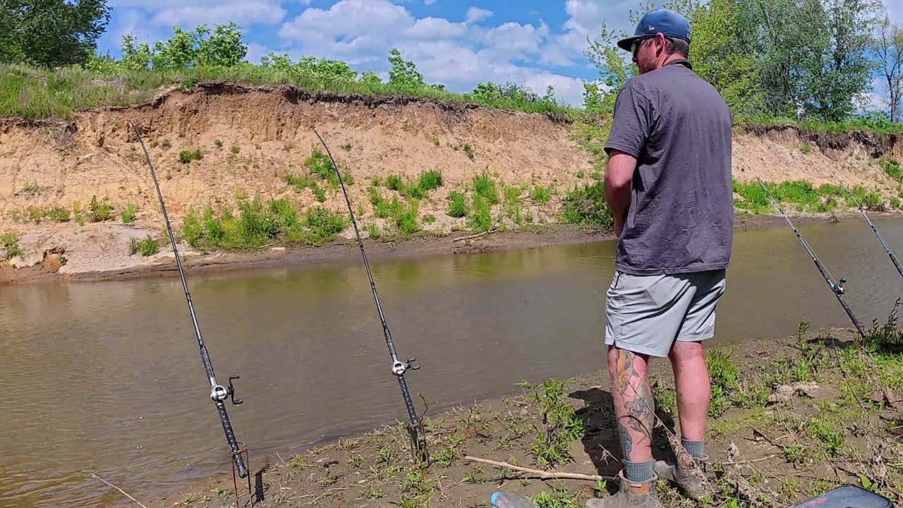 I bank fished a small river and crushed it!
