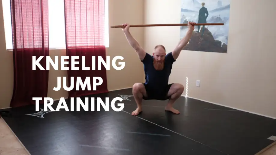 Kneeling jumps for improved leg strength and jumping coordination