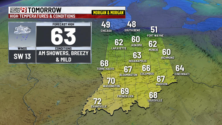 Rain & fog chance tonight, mild weekend ahead with more rain Sunday