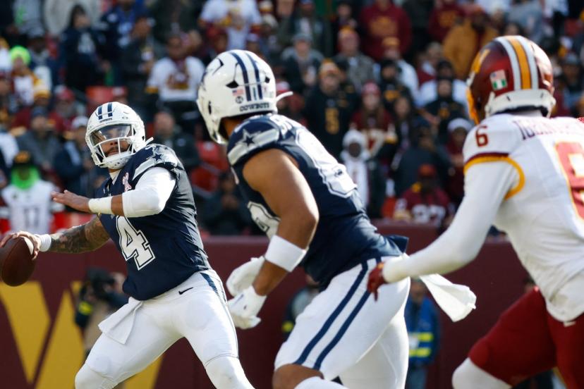 Dak Prescott et les Cowboys gâchent le Noël des Commanders dans un ...