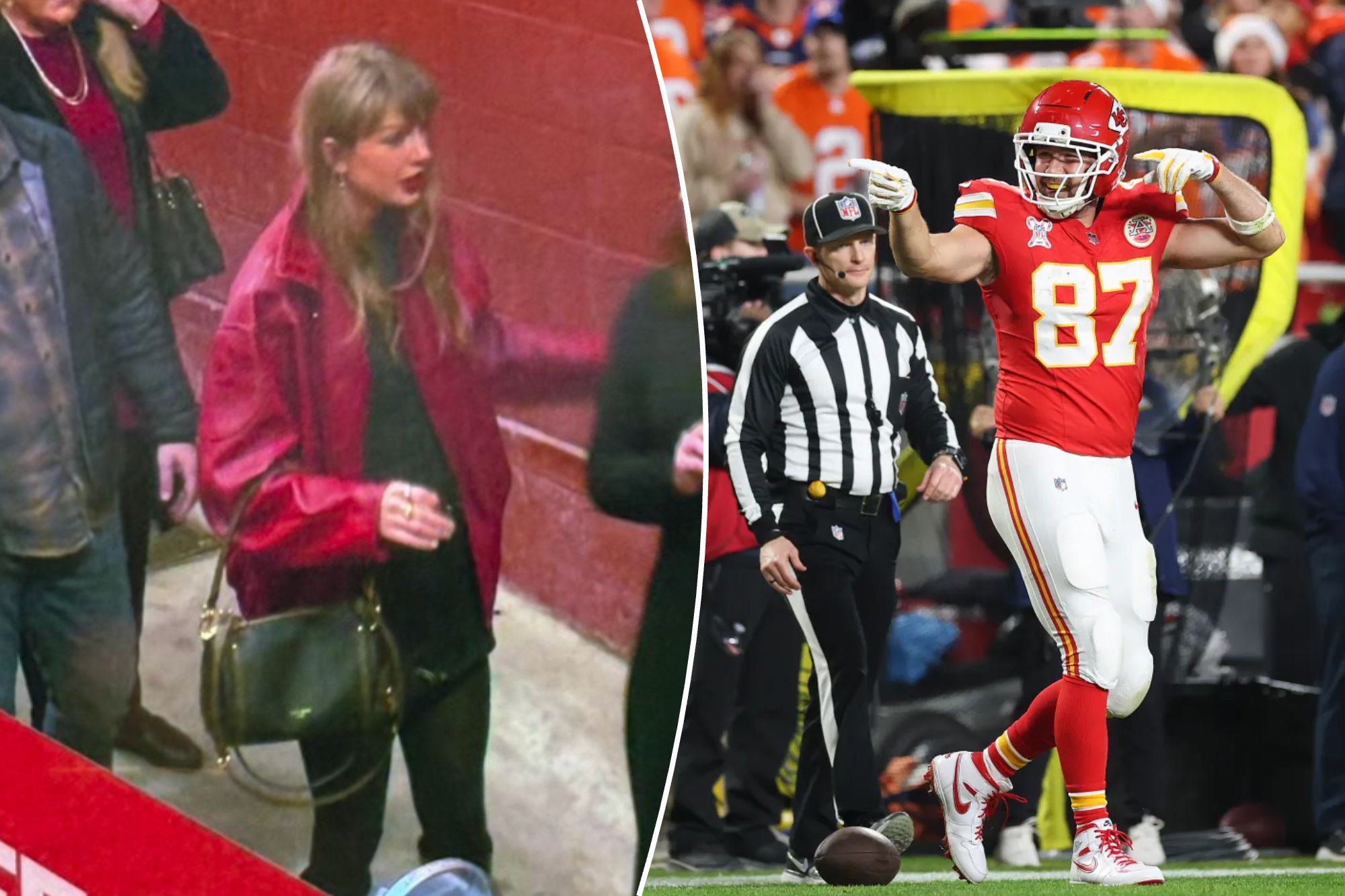 Taylor Swift takes in Chiefs’ Christmas game in Travis Kelce’s possible ...
