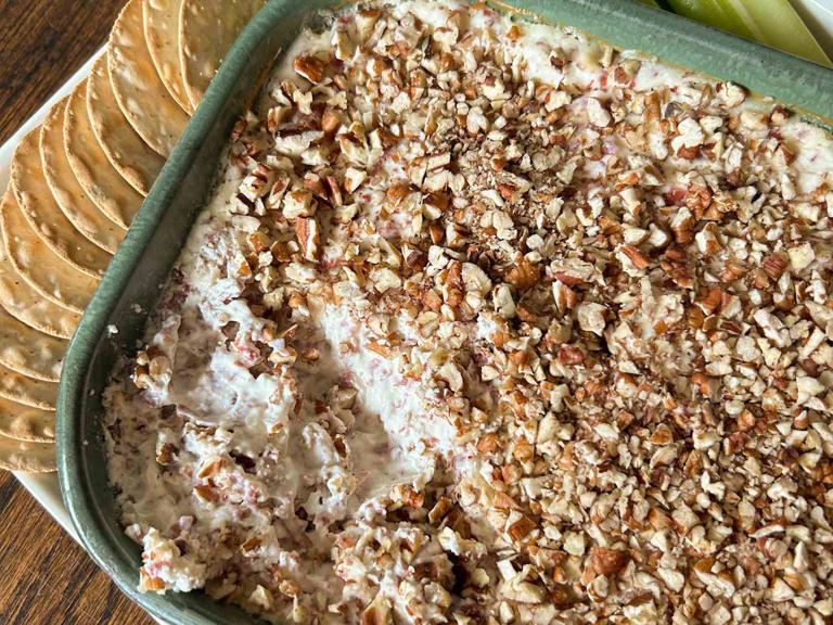 The delicious cream cheese dip my family's made every Christmas since ...