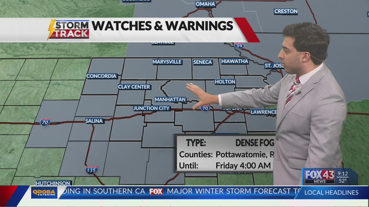 12/25 latest Fox Weather update