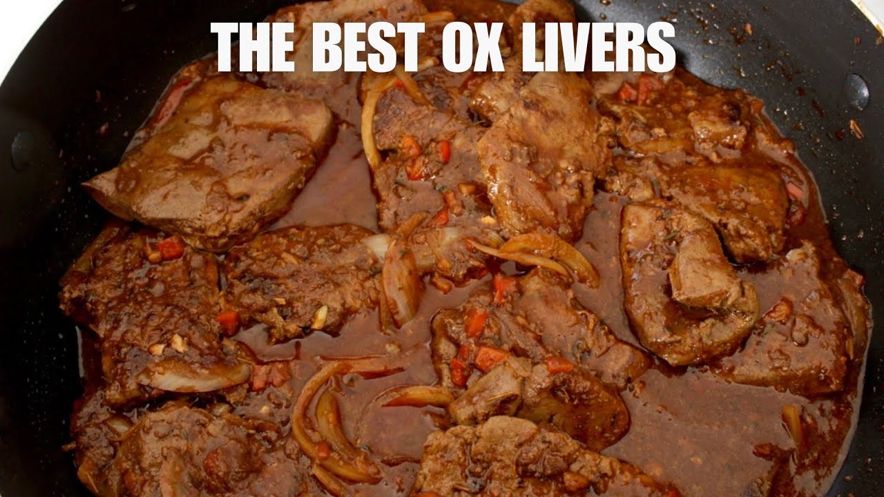 The best beef ox liver recipe | Tender, flavorful & easy to make