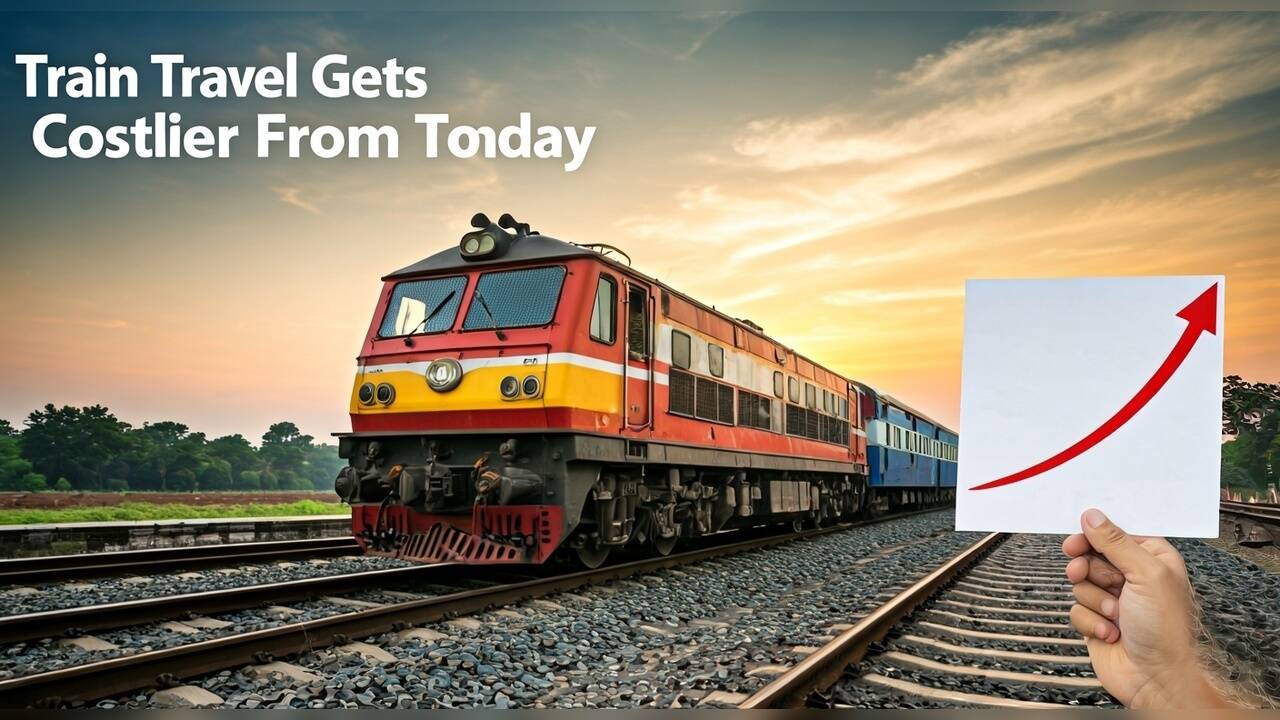 Train fare hike from today: Extra cost for sleeper, 3A, 2A and 1A ...