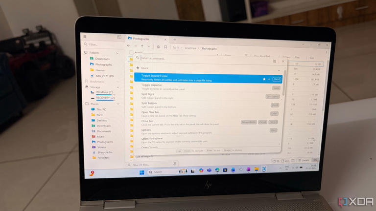 The Windows File Explorer was slowing me down, so I replaced it with this