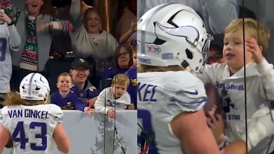 Vikings’ Andrew Van Ginkel delivered sweetest Christmas gift to son in ...