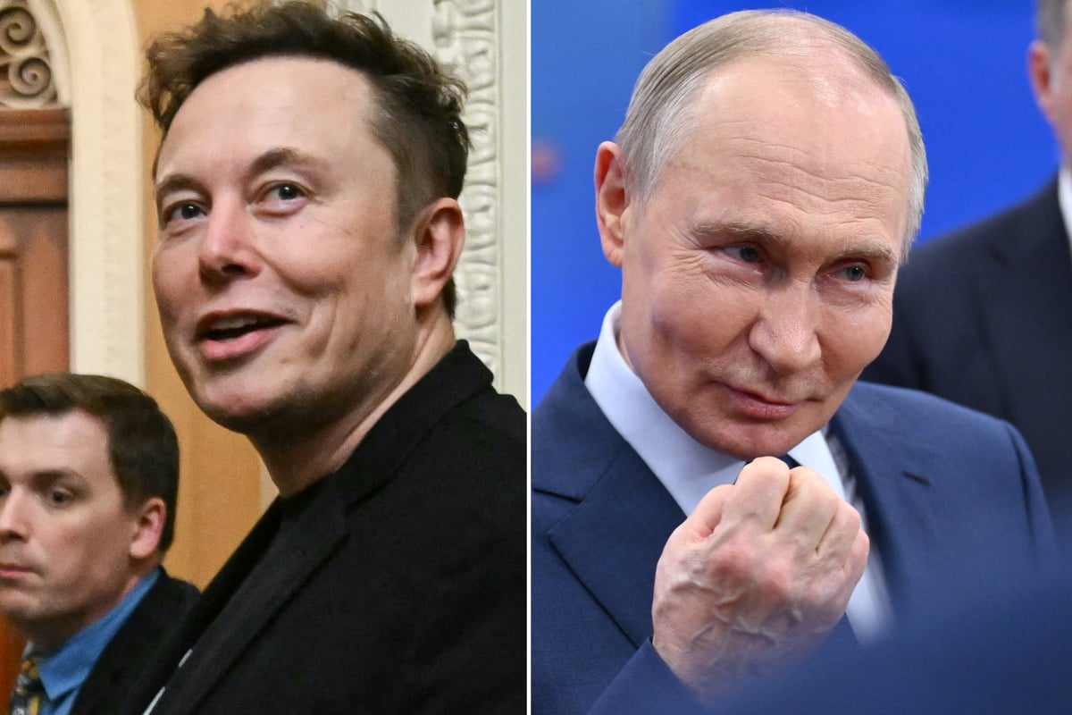 Putin gushes over Elon Musk and compares him to Soviet space hero