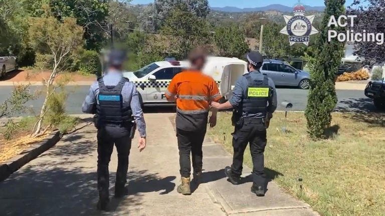 Man accused of Nazi salutes, uni trespassing