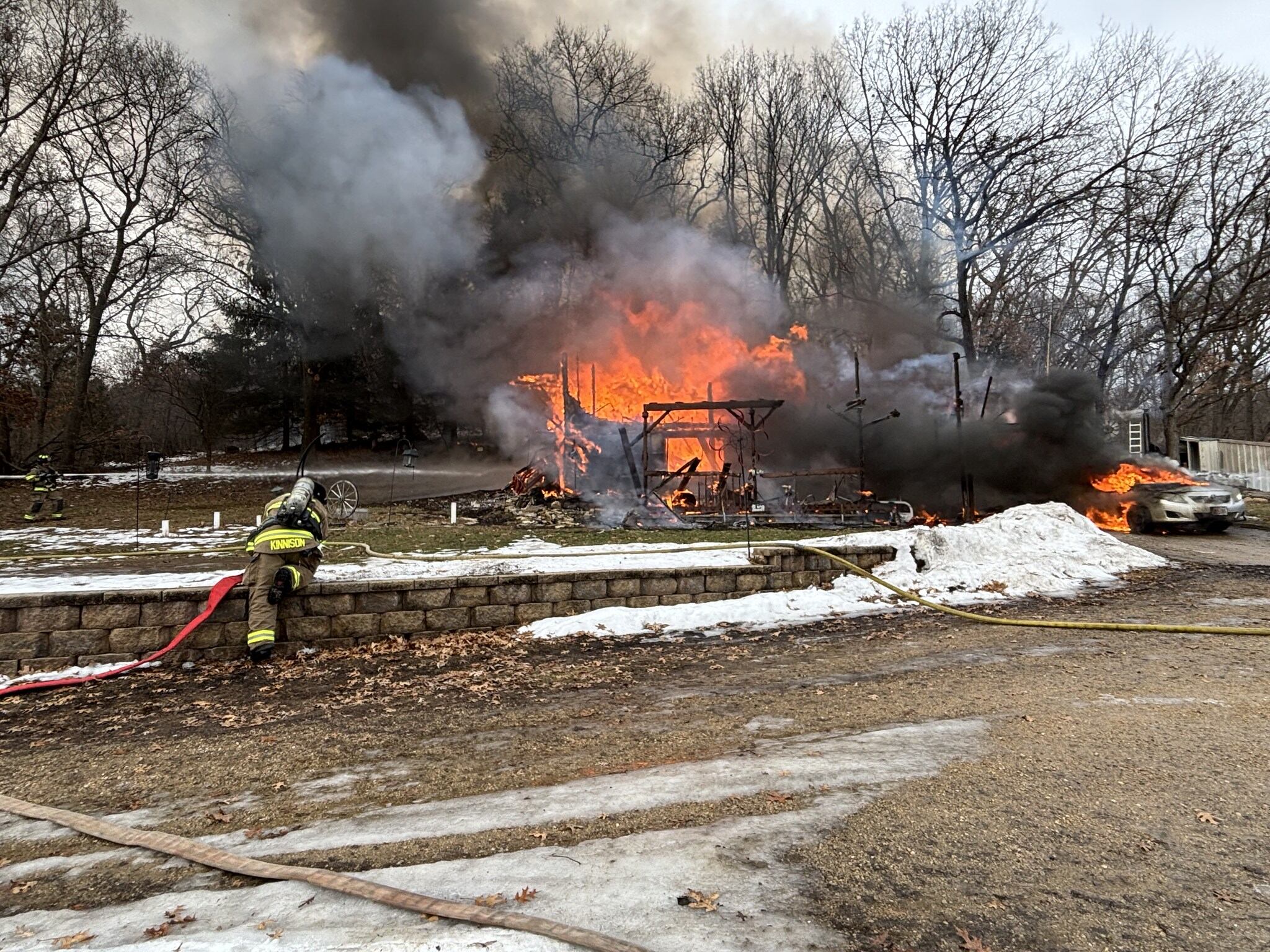 Columbia County home destroyed in Christmas Day fire