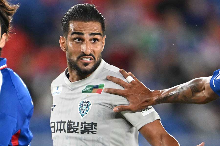 J助っ人FWが退団か「未来は不透明だ」昨季11Gも…去就を海外報道「2シーズン目は落胆」