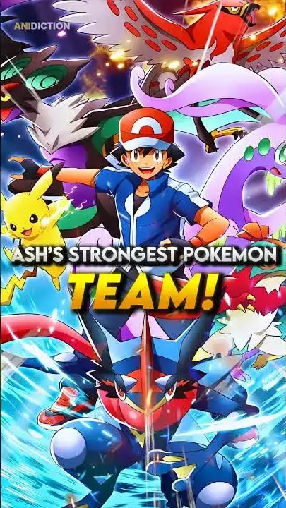 Which is Ash Ketchum's strongest team ever? #shorts #ashketchum #pokemon