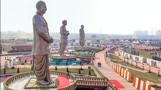 PM unveils Rashtra Prerna Sthal