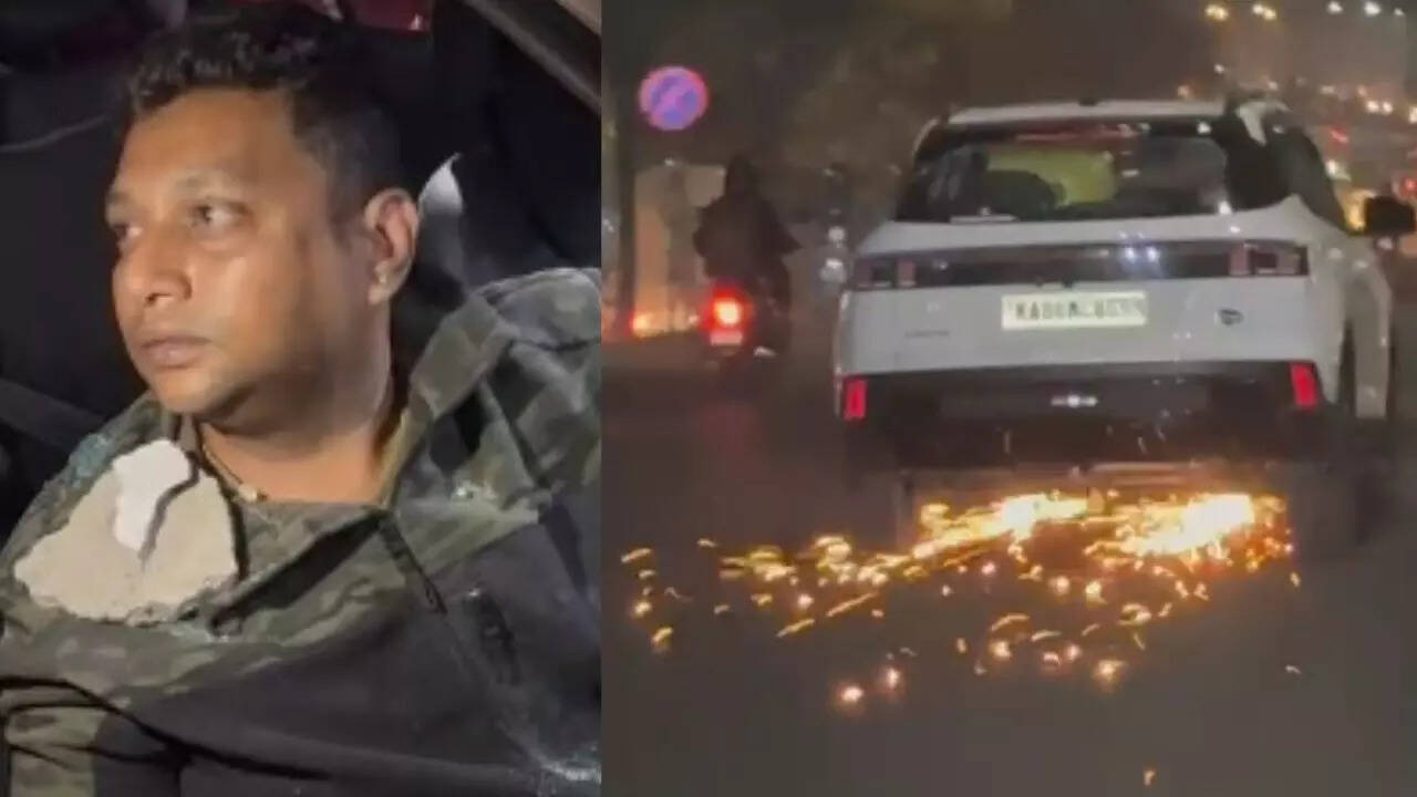 Watch: Drunk SUV driver drags Bullet bike for 500m in Bengaluru; mob ...