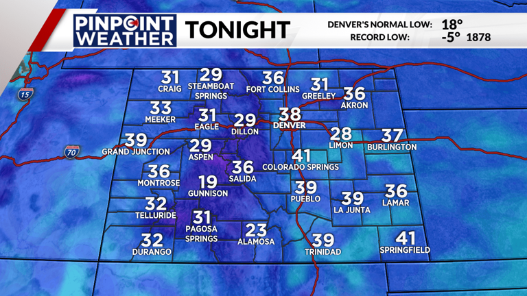 Denver weather: Mild and breezy before weekend snow