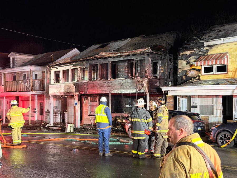 2 buildings, multiple homes burned in Nesquehoning fire
