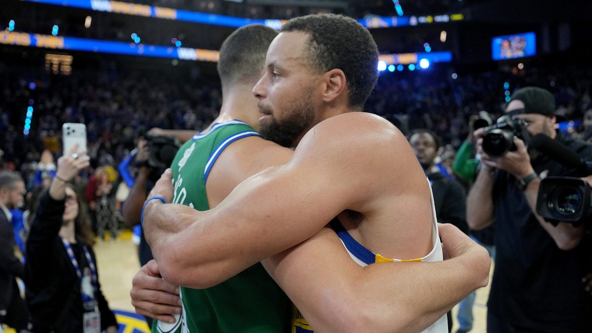 Steph Curry shares how playing Klay Thompson puts NBA journey into ...