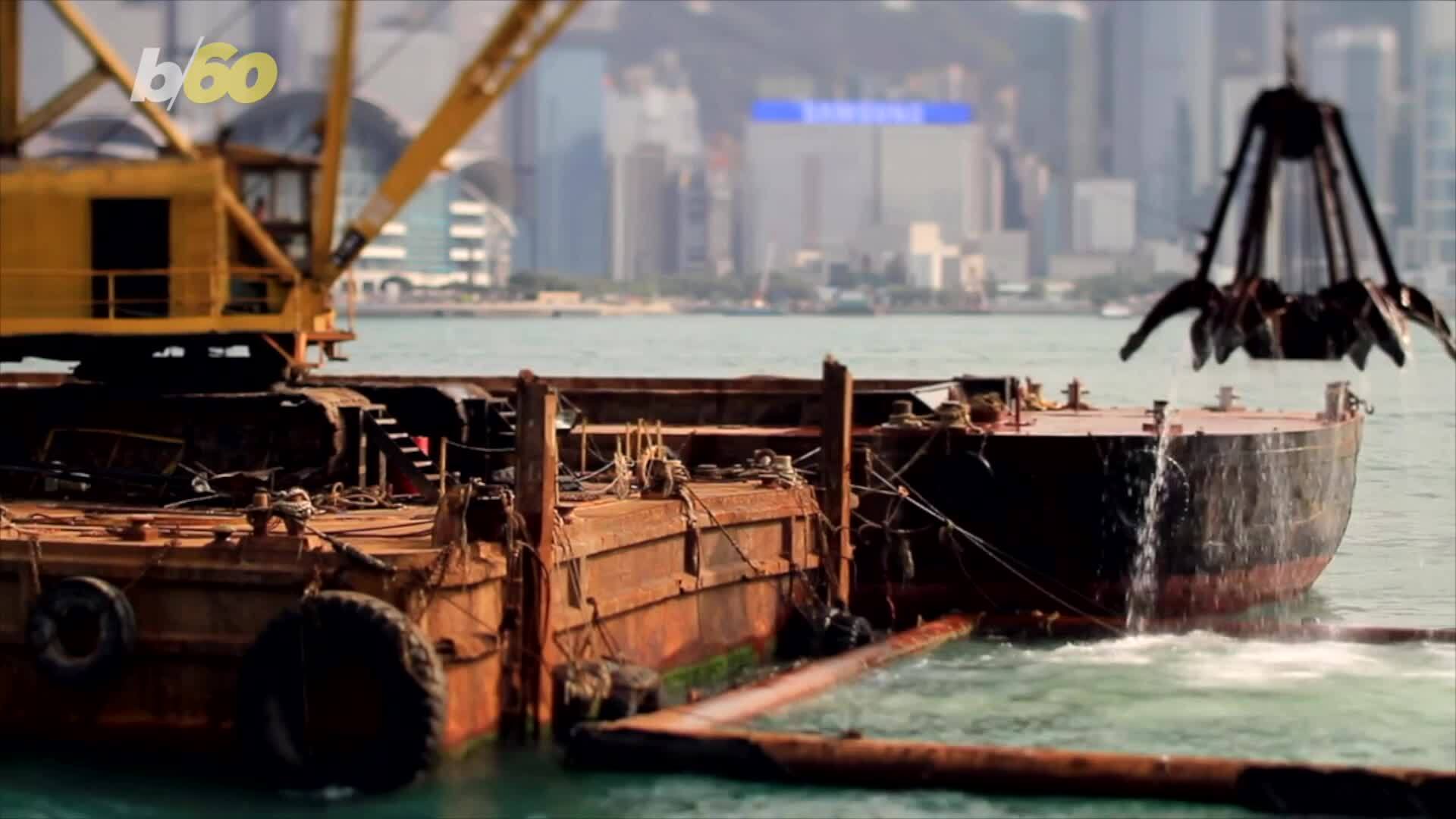 Giant light-up octopus takes over Ottawa as protesters call for a deep ...