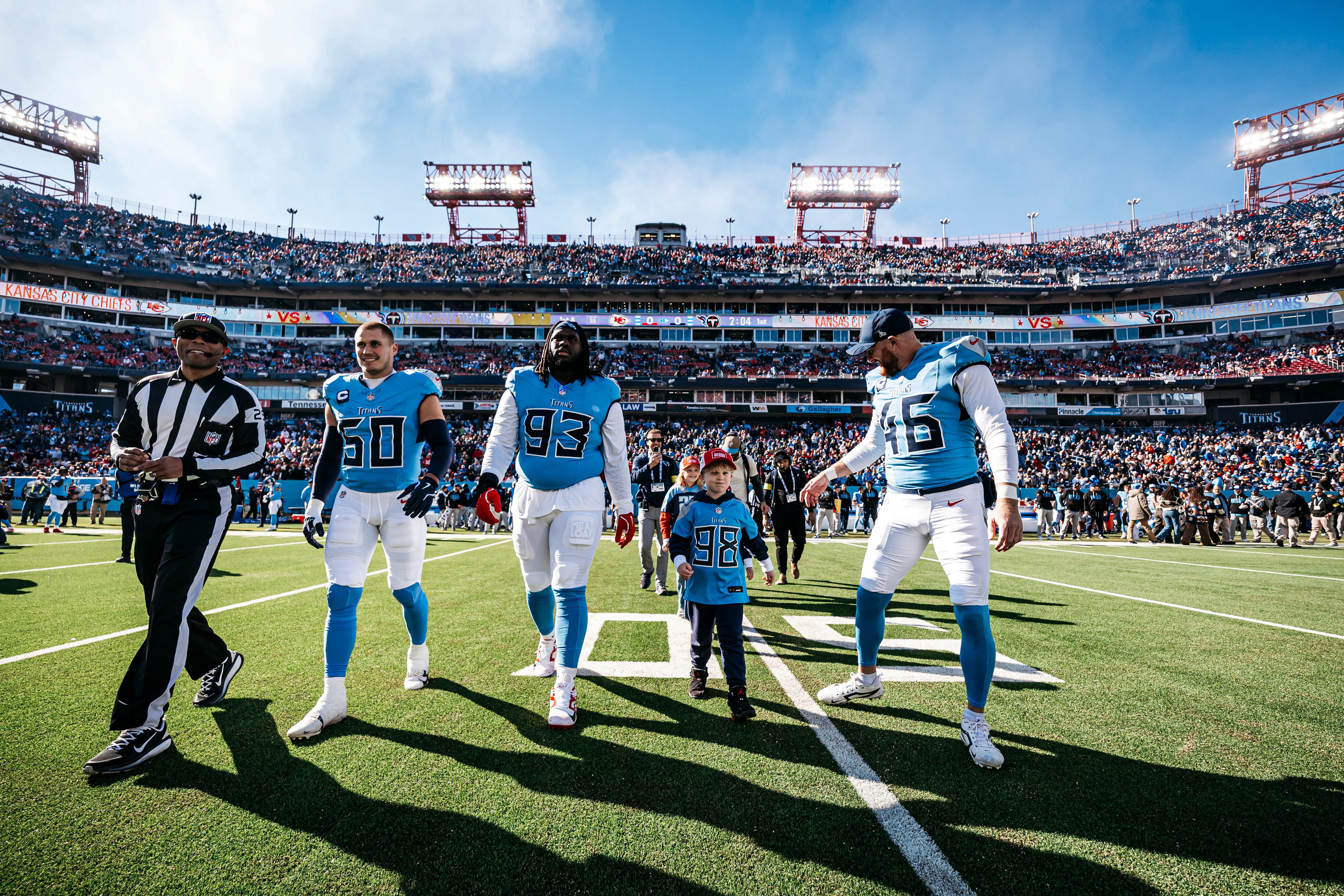 Middle Tennessee second-grader participates in Tennessee Titans coin ...