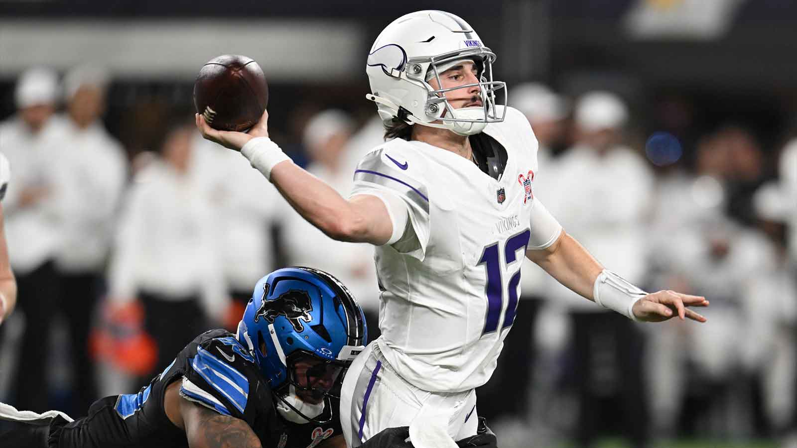 Vikings’ dismal offensive showing in 1st half vs. Lions sets new first ...