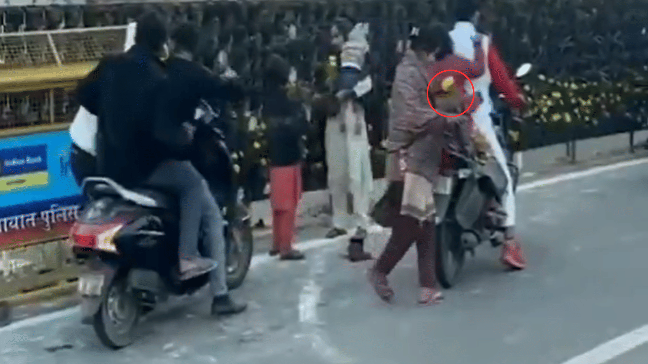 Locals steal flower pots from Rashtriya Prerna Sthal in Lucknow after ...