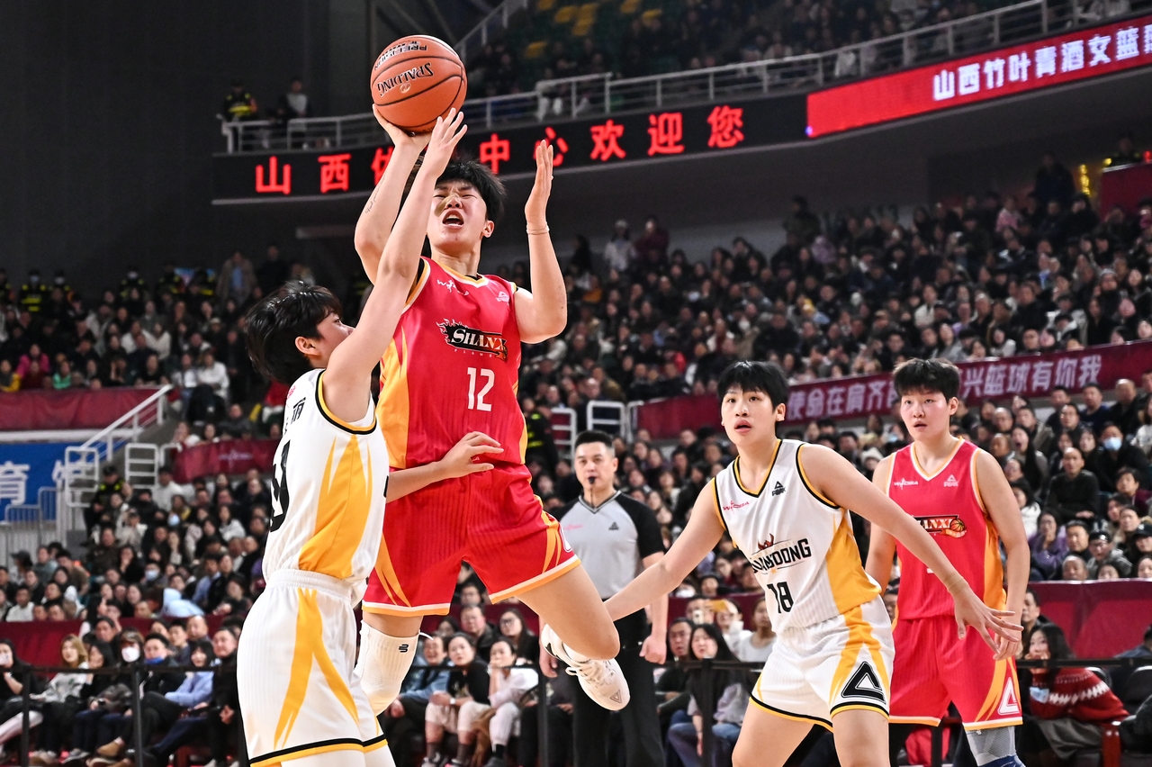 中新社：WCBA常规赛：山西竹叶青队不敌东莞新彤盛队