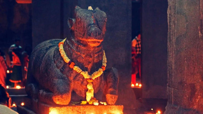 Why is Nandi always facing Lord Shiva in Hindu temples and why do we ...