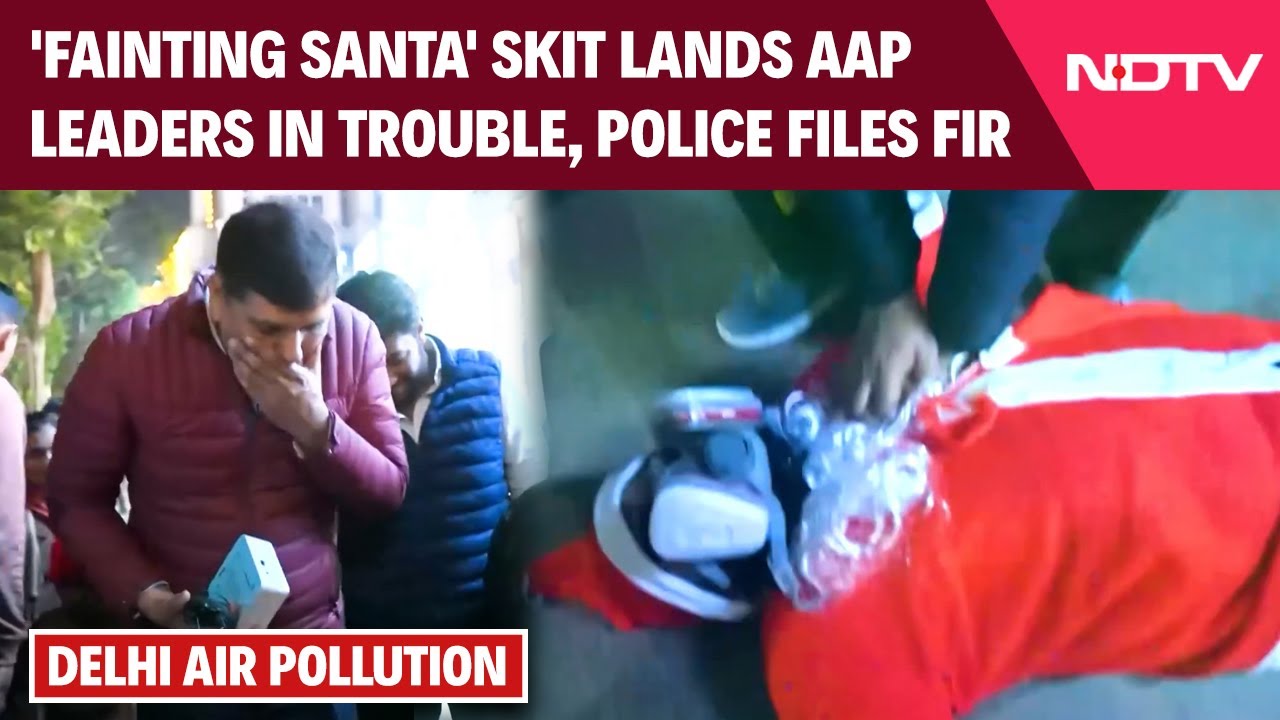 Delhi pollution news | Case against Saurabh Bhardwaj, other AAP leaders ...