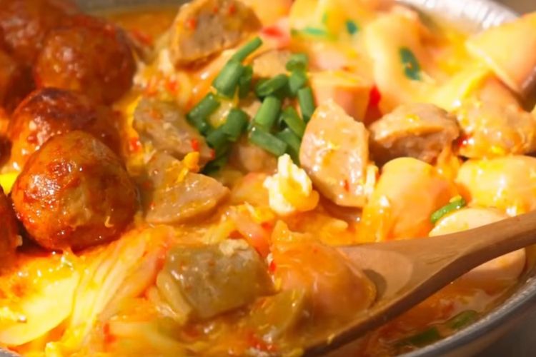 Resep seblak siram bakso & bakso grill pedas gurih, cocok disantap ...