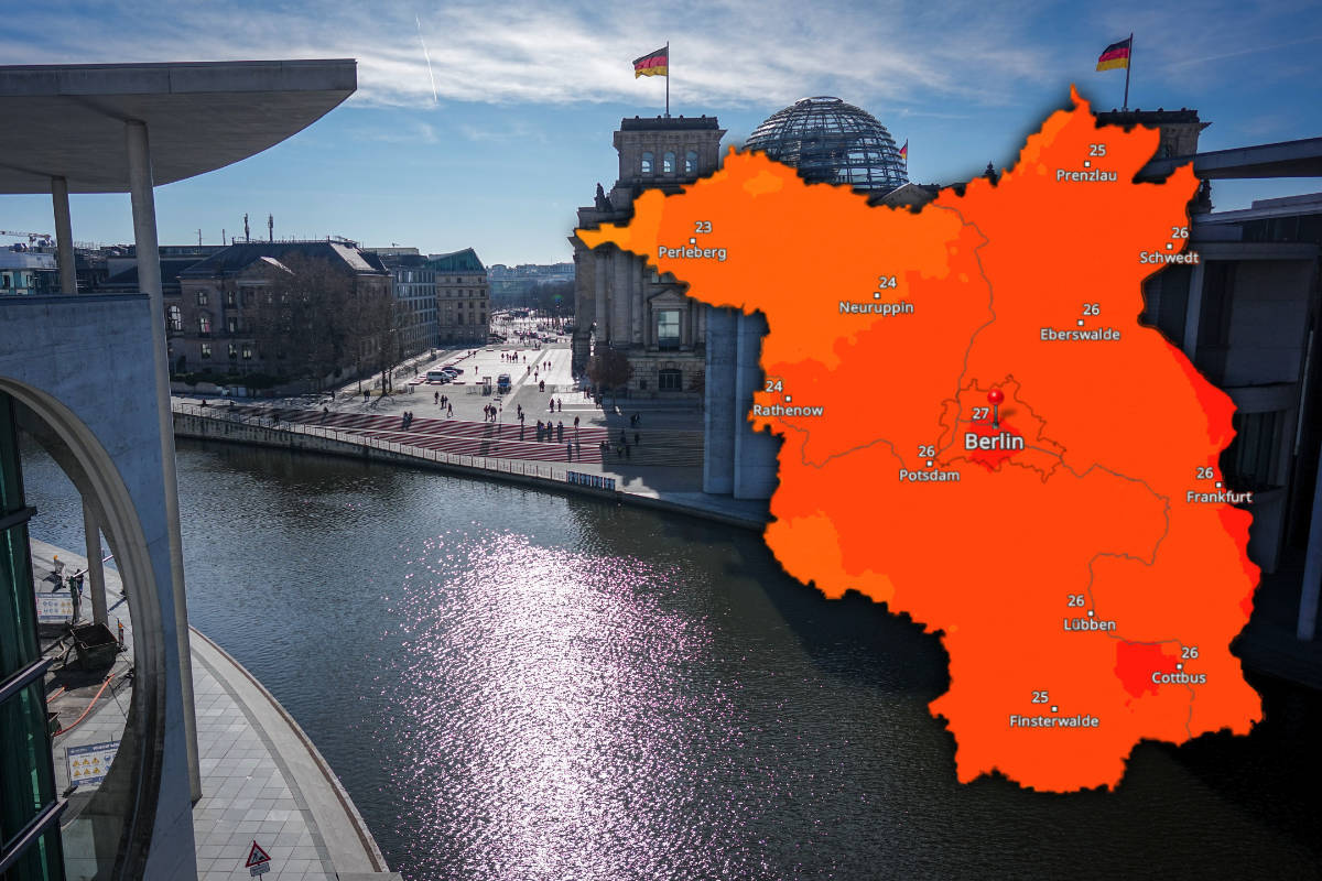 Fast 30 Grad in Berlin: Der April macht, was er will