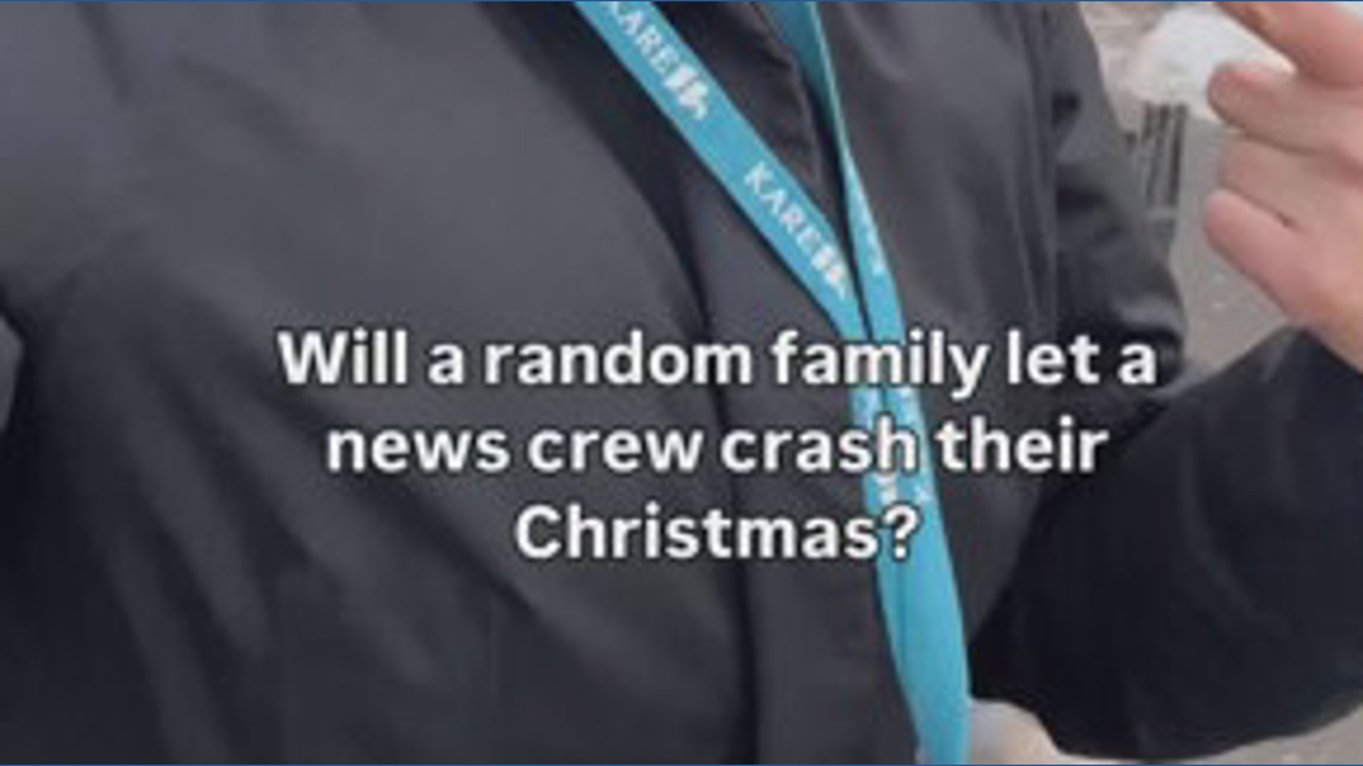 Samie crashes Christmas