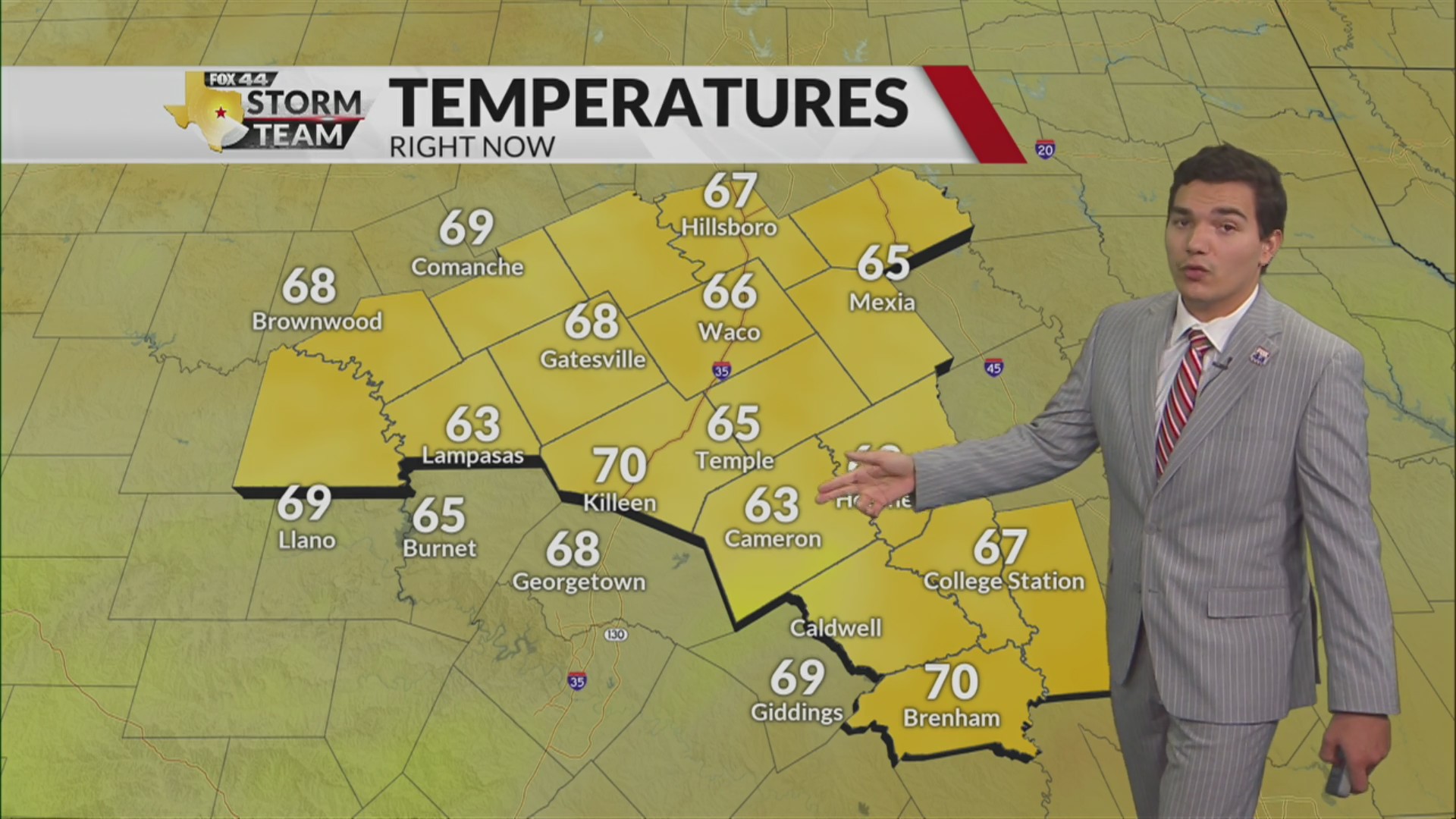 Latest forecast with meteorologist Zavian Colón