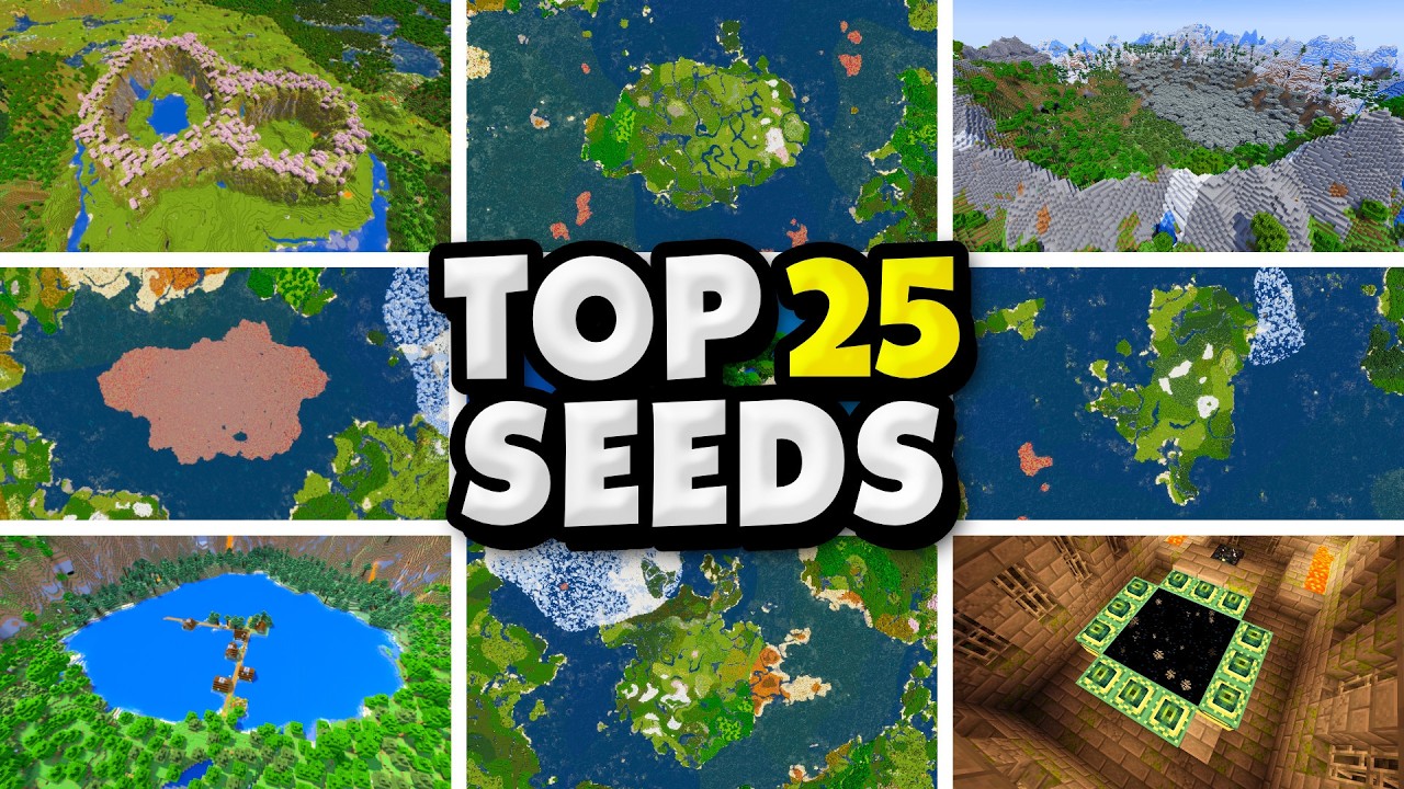 Top 25 Minecraft seeds for your next survival world (1.21+)