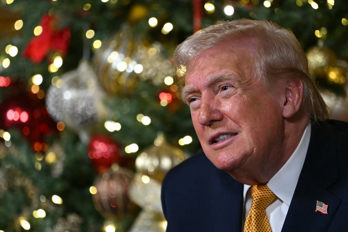 Trump rants about Epstein in Christmas Day post