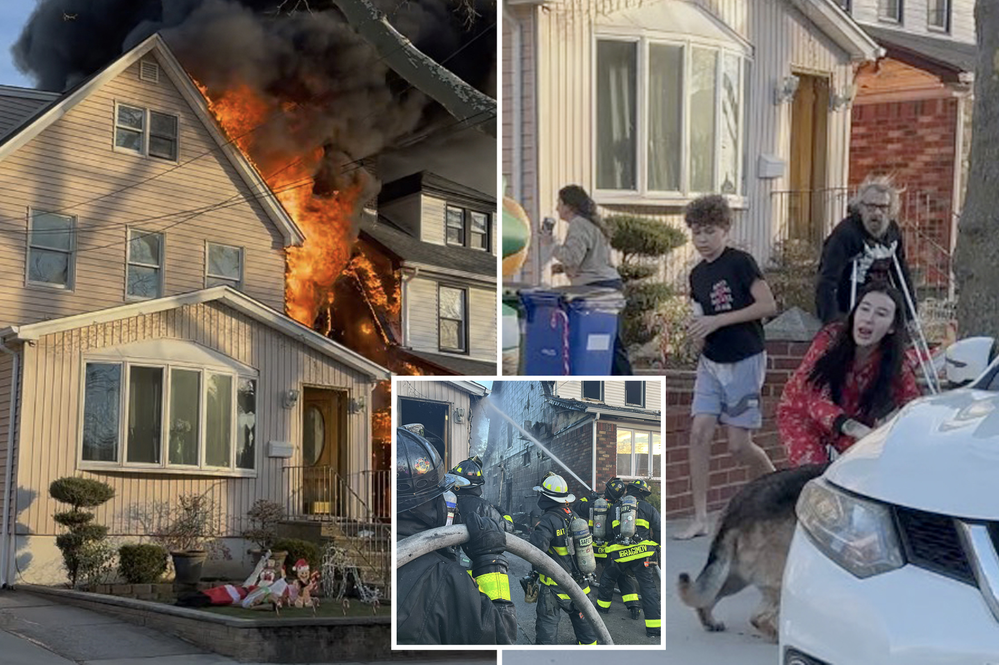 NYC family’s home gutted in Christmas Day fire that spread from alley ...