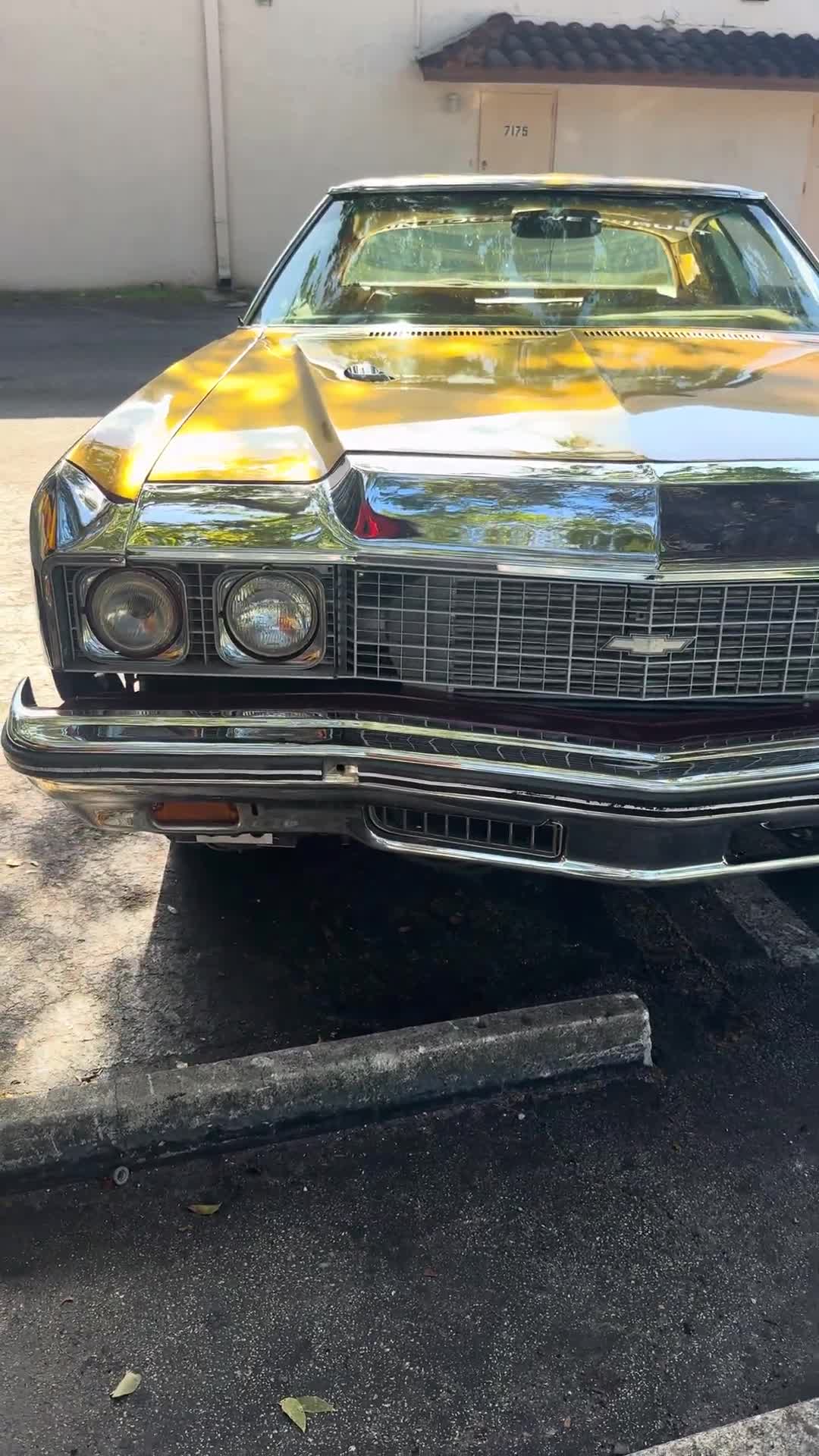 @2jzdonk293 Outrageous 73 Chevy donk on 26’s