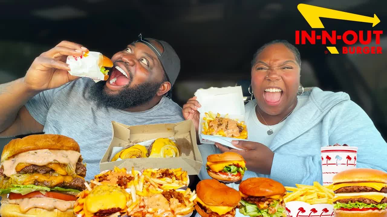 Trying In-N-Out Burger for the first time in Texas!🍔 | We tried the ...