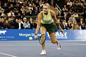 Being world No 1 means you’re doing something right, Sabalenka says