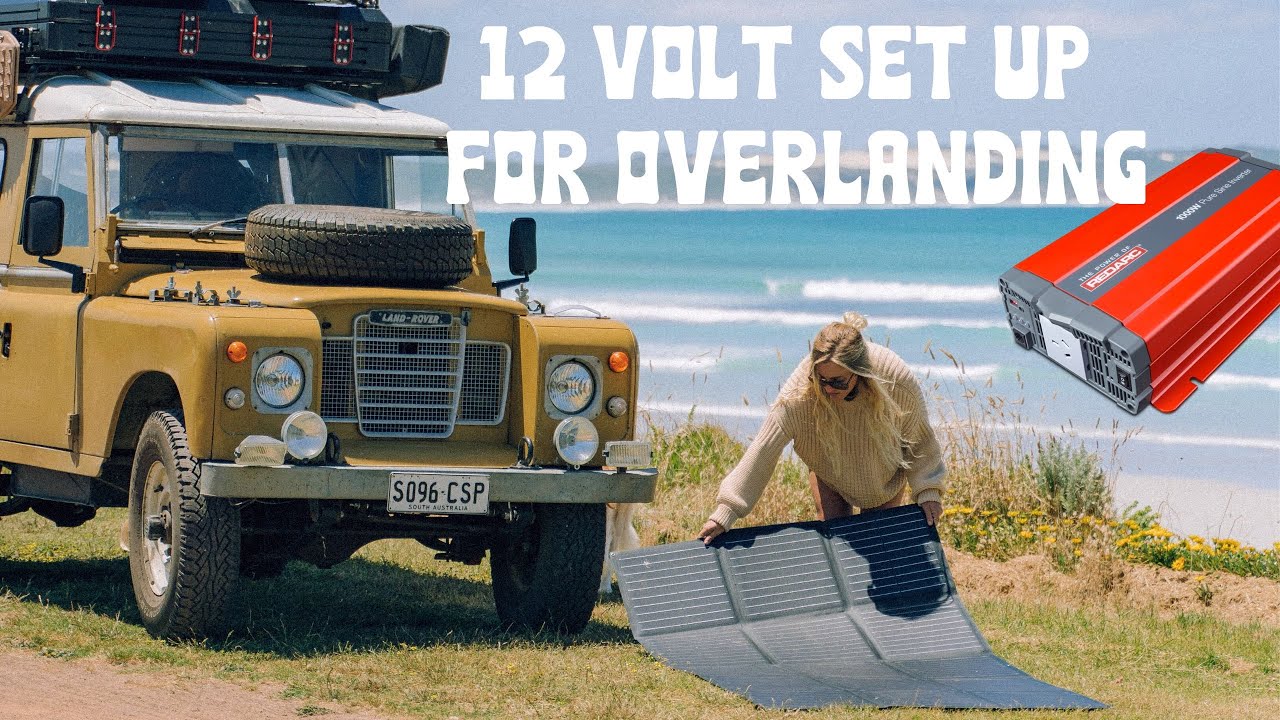 I built a 12V off-grid system for my Land Rover 🚙