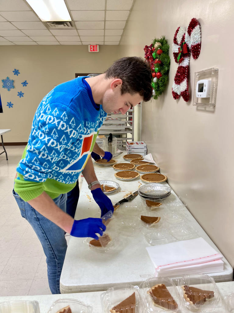 Volunteer drivers in Birmingham meet at Jimmie Hale Mission to pick up ...