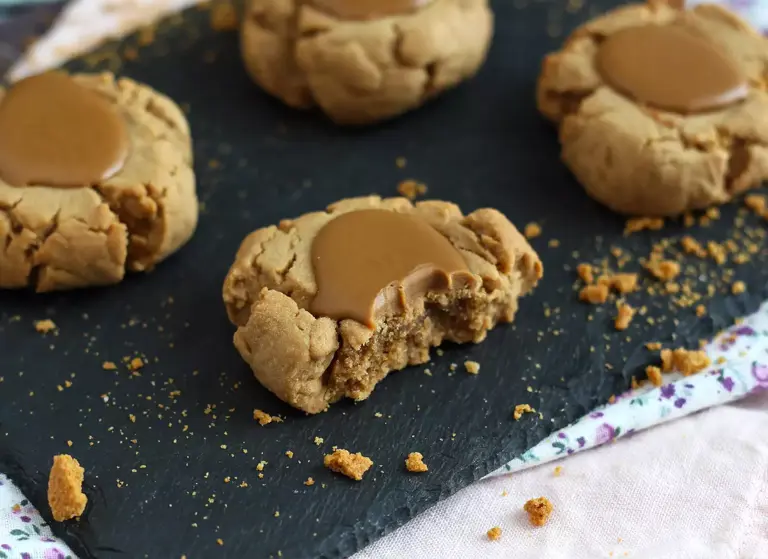 Biscoff speculaas cookies with only 3 ingredients