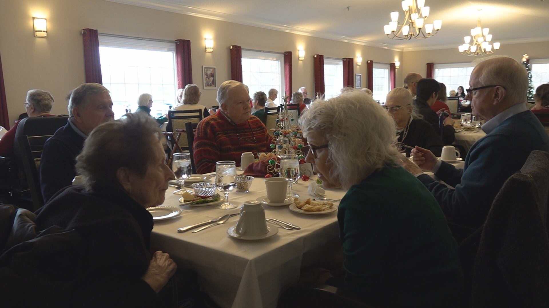 Christmas Day dinner brings residents together at Peterson Meadows